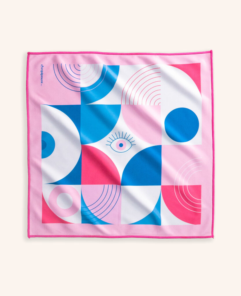Pink Eye - Design Brillenputztücher von eyequipment